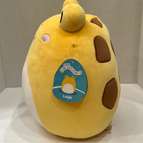 Squishmallows | Toys | Squishmallows 1 Leigh The Yellow Toad With Brown ...